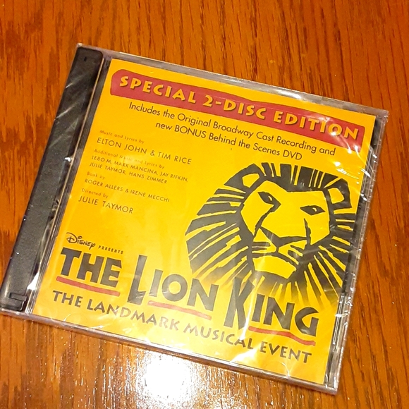 Disney | Media | Disney Lion King The Landmark Musical Event 2 Cd ...